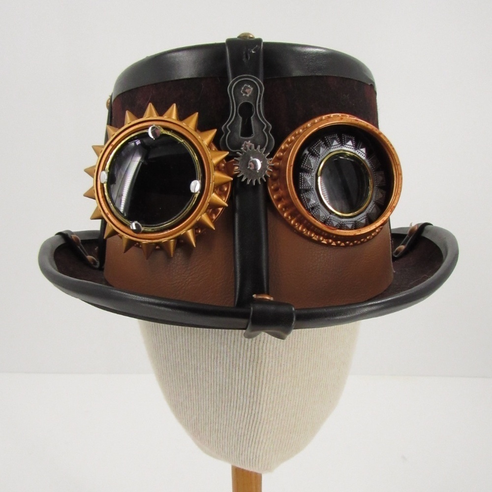 Steampunk Cosplay Hard Hat Adult - Gem